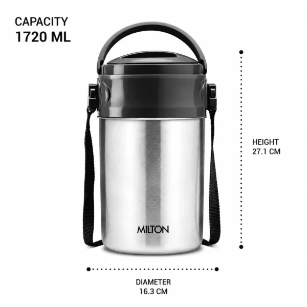 MILTON Steel-On Insulated Lunch Box