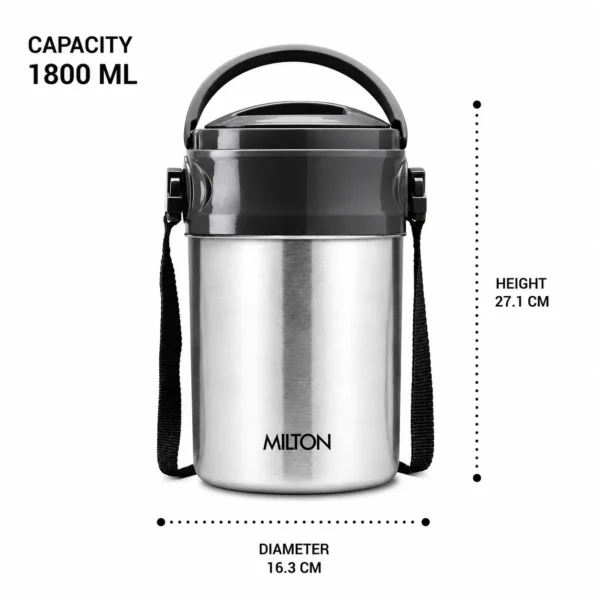 MILTON Steel-On Insulated Lunch Box
